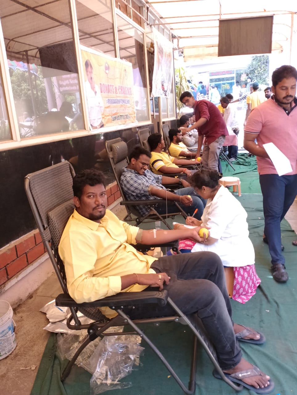 We thank BALAYYA YUVASENA team for the noble gesture of Voluntary Blood Donation at NTR Memorial ...