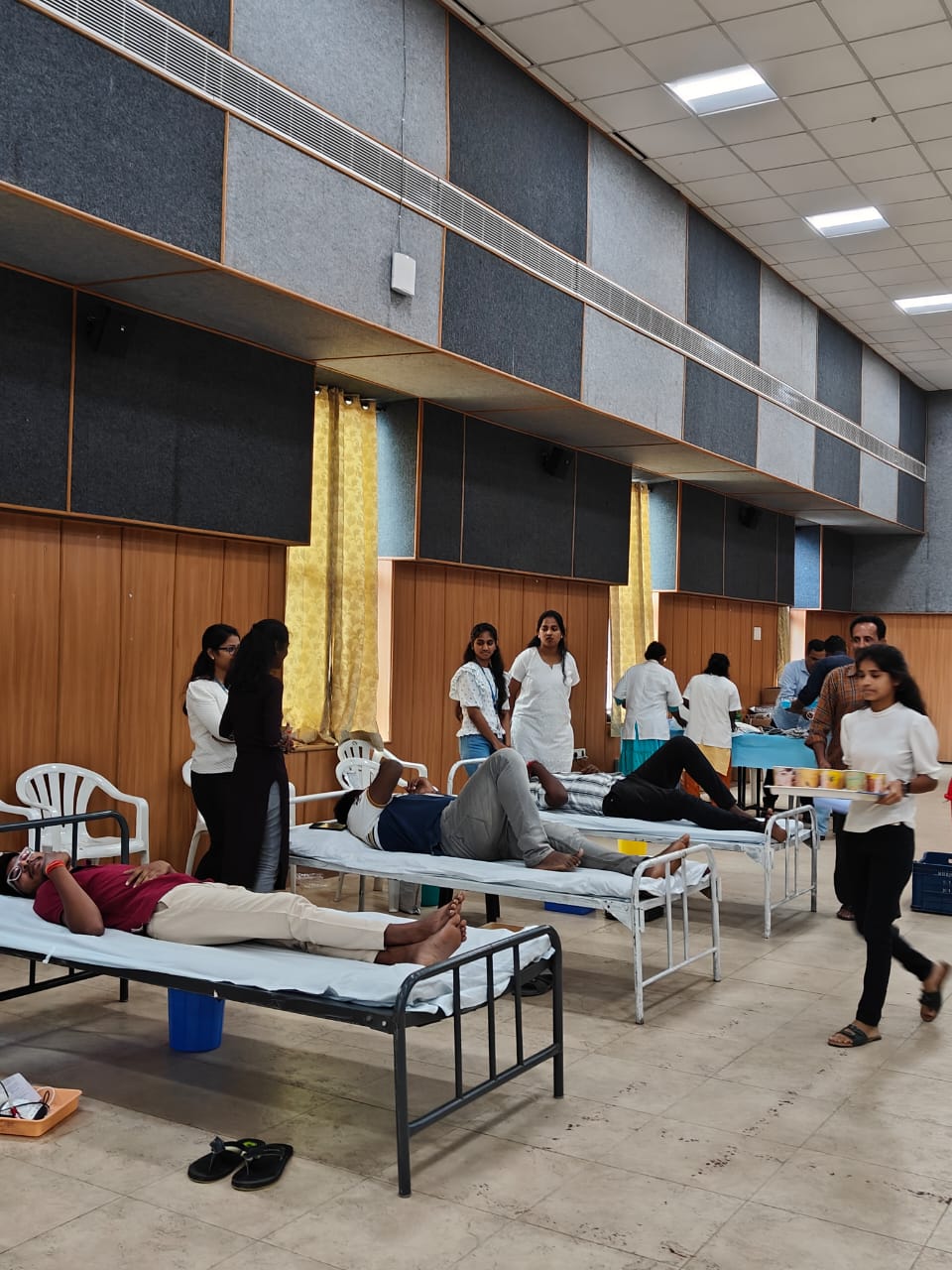 NTR Memorial Trust Blood Centre recently organized a blood donation ...